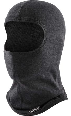Ladeheid Sturmhaube Winter Skimaske f&uuml;r Herren und Damen Silverplus Thermoaktiv Balaclava Komfort Ideal f&uuml;r Ski Sturmmaske Motorrad Fahrrad LA-127 (Graphite/Me