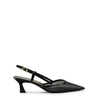 Stuart Weitzman Femme, Chaussures, Noir, Taille: 41 1/2 EU Vinnie 50 Slingback
