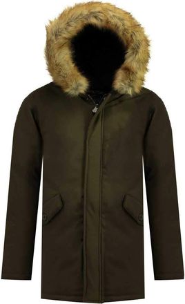 Geographical Norway Herren Bagway Men Herrenparka, Kaki, XL