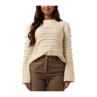 Y.A.S Y.a.s, Damen, Strickwaren, Beige, XSGr&ouml;&szlig;e