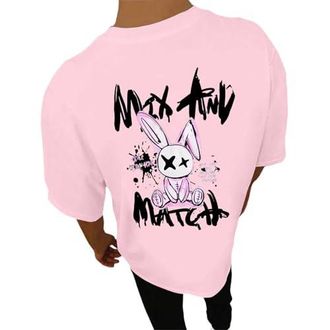 Generic T-shirt pour homme - Dos imprim&eacute; - T-shirt d&eacute;t&eacute; &agrave; manches courtes - T-shirt tendance - Style r&eacute;tro - Chemise d&eacute;contract&eacute;e pour gar&ccedil;on - Col rond - Gra