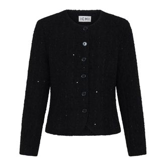 Ichi Ichi - Cardigans - Femme - Pulls - Noir - Taille: 42 FR