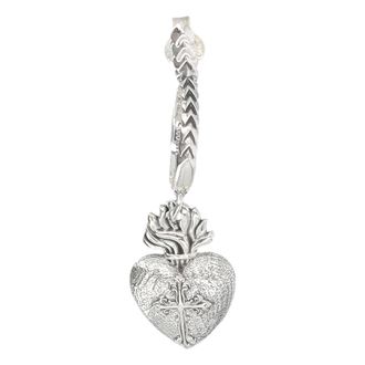 Emanuele Bicocchi Boucle doreille Sacr&eacute; Coeur - unisex - Accessoires - Gris - Taille: ONE Size