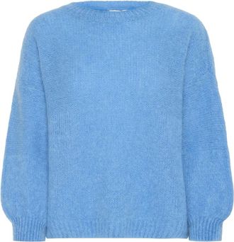Ichi Ichi - Ixmarita LS Strik 20122010 - Femme - Pulls - Bleu - Taille: 36 FR