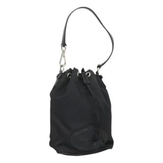 Prada Pre-owned Nylon sacs-prada - Femme - Pre-owned - Noir - Taille: ONE Size