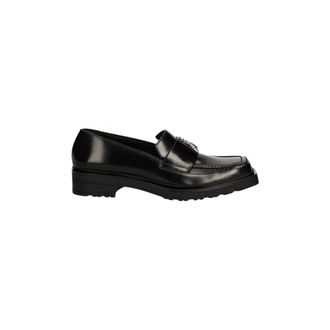 Patrizia Pepe Mocassins en cuir Fly-plaque - Femme - Chaussures - Noir - Taille: 41 EU