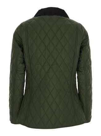 Barbour Womens Quilted Jacket Green Coat