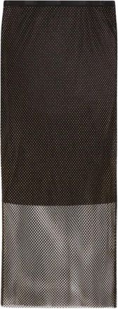 Sportmax Femme, Jupes, Noir, Taille: 38 FR Rete Skirt