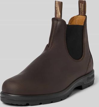 Blundstone Boots aus Leder mit elastischen Eins&auml;tzen