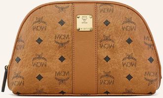 MCM Mcm Kosmetiktasche Visetos braun