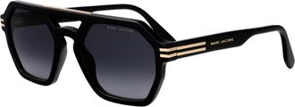 Marc Jacobs Homme, Accessoires, Noir, Taille: 53 MM 587/S Lunettes de soleil