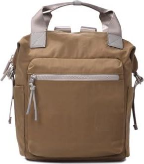 KCB Petit sac à dos pour femme Wide | 100 % végétalien, Kaki