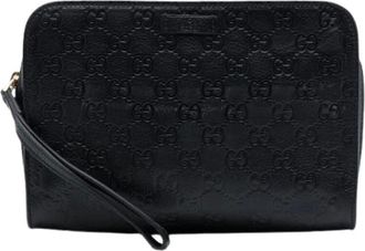 Gucci Sac pochette vintage Pre-owned - Femme - Pre-owned - Noir - Taille: ONE Size