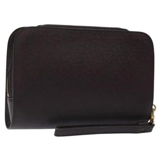 Louis Vuitton Pre-owned Leder clutches - - Pre-owned - Damen - Braun - ONE SIZE