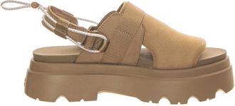 UGG Ugg, Femme, Chaussures, Beige, Taille: 42 EU Sandales Plates