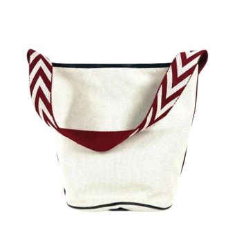 Bally Pre-owned Canvas Bucket Bag - - Pre-owned - Damen - Wei&szlig; - ONE SIZE
