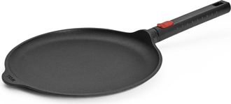 Woll Eco Logic QXR Cr&ecirc;pespfanne &Oslash; 26 cm mit abnehmbarem Stiel - PFAS-freie Antihaftpfanne, backofenfest - Induktionspfanne - Pfanne Induktion - Cr&ecirc;pespfann