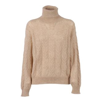 FILIPPO DE LAURENTIIS Herren, Strickwaren, Beige, LGr&ouml;&szlig;e