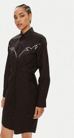 Pinko Pinko Hemdkleid Actors 103737 A1XO Schwarz Regular Fit