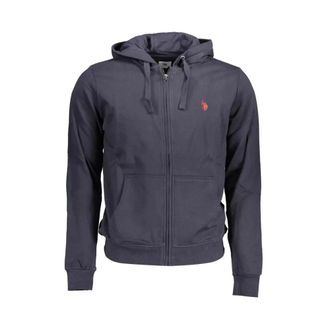 U.S.Polo Association Blauer Baumwoll-Kapuzenpullover fr Mnner - - Sweatshirts & Hoodies - Herren - Blau - 2XL