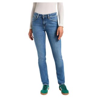 Lee Damen Marion Straight Jeans, Holding Back, 26W / 31L EU