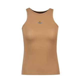 Vivienne Westwood 90s Weste - - Tops - Damen - Braun - S