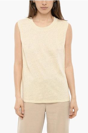 Woolrich Crew-Neck Double-Fabric Tank Top size Xs