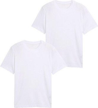 Tom Tailor T-Shirt (Packung, 2-tlg) mit Logo Print