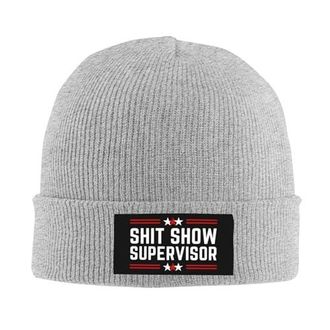 Generic Superviseur du D&eacute;sastre Femme Homme Bonnets Hiver Classique Bonnet De P&ecirc;cheur Confortable Skull Cap pour Sport Jogging Le Quotidien