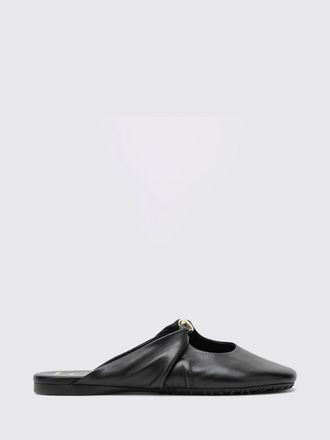 Loewe Mules Pebble en cuir nappa au design drap&eacute;
