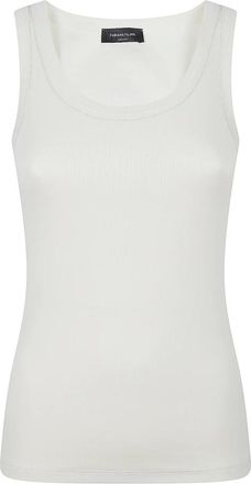Fabiana Filippi Femme, Tops, Beige, Taille: 38 FR D&eacute;bardeur en jersey