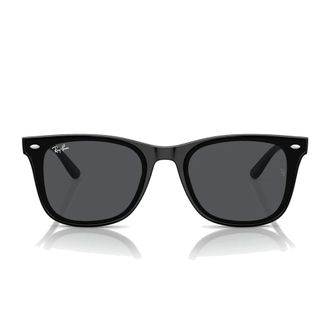 Ray-Ban unisex, Accessoires, Noir, Taille: 65 MM Lunettes de Soleil Carrées à Verres Plats Rb4420