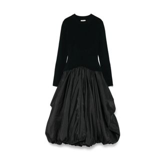 SIMKHAI Kenlie Midikleid - - Dresses - Damen - Schwarzk - S