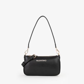 Valentino Handbags Schultertasche VALENTINO BAGS CLIO RE, Damen, Gr. B/H/T: 25,5cm x 14cm x 4,5cm, nero, Lederimitat, Taschen Schultertasche, It-Bag, Handtasche mit schl