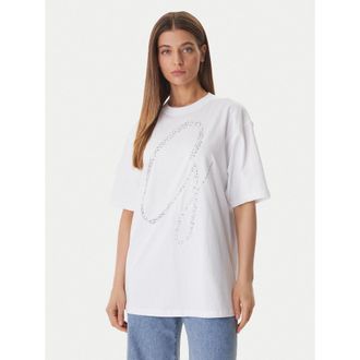 Guess T-Shirt W6GI39 K3478 Wei&szlig; Regular Fit