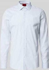 HUGO BOSS Regular Fit Businesshemd aus reiner Baumwolle Modell VALERIO