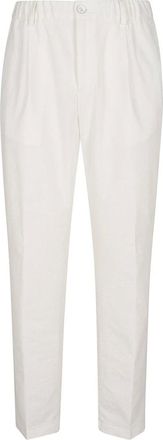 Herno Homme, Pantalons, Blanc, Taille: S Pantalon Seersucker