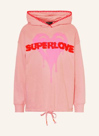 Grace Grace Oversized-Hoodie rosa