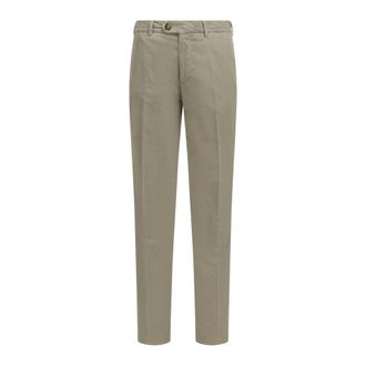 Brunello Cucinelli Pantalon en velours c&ocirc;tel&eacute; - Homme - Pantalons - Beige - Taille: 2XL