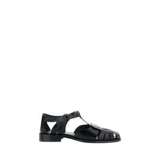 Hereu Femme, Chaussures, Noir, Taille: 38 EU Pesca Flat Sandal