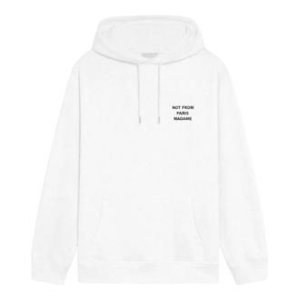 Dr&ocirc;le de Monsieur Herren, Sweatshirts & Hoodies, Wei&szlig;, XSGr&ouml;&szlig;e