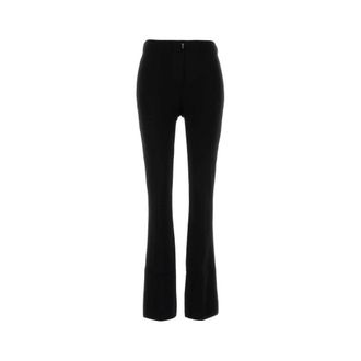 Sportmax Femme, Pantalons, Noir, Taille: 38 FR Earry1 Straight Pantalons