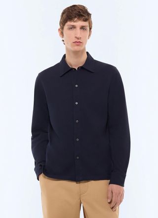 Fursac Chemise en jersey piqu&eacute; de coton - Taille XL - Homme
