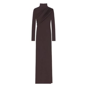 Courr&egrave;ges Twist Jersey Gown - - Dresses - Damen - Braun - S