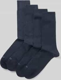 HUGO BOSS Socken mit Feinripp im 4er-Pack