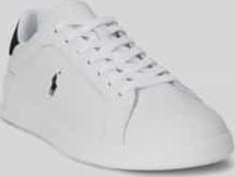 Polo Ralph Lauren Sneaker aus echtem Leder mit Logo-Details