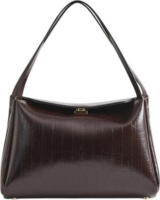 Themoir&egrave; Femme, Sacs, Brun, Taille: ONE Size Calipso Trunk Rigato
