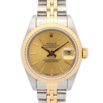 Rolex Pre-owned Datejust 69173 - Femme - Pre-owned - Jaune - Taille: ONE Size