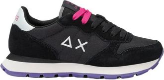 Sun 68 Femme, Chaussures, Noir, Taille: 40 EU Baskets Solid Ally en tissu et daim