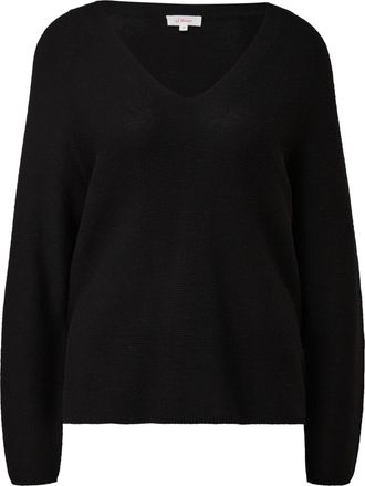 s.Oliver Damen 2145636 Pullover, 9999 schwarz, 34